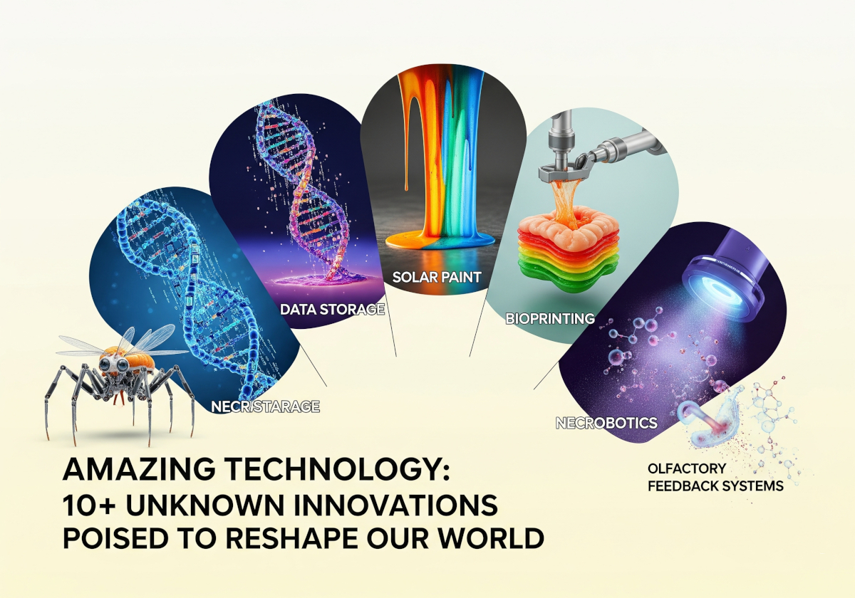 Amazing Technology: 10+ Unknown Innovations Poised To Reshape Our World